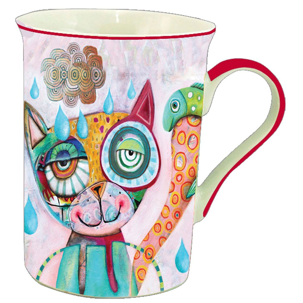 Chat Michelle Allen Designs Tasse mug vaisselle déco cadeau céramique