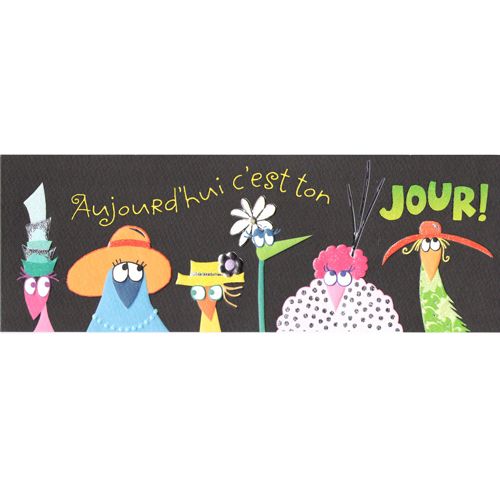 Carte Aujourd'hui c'est ton jour