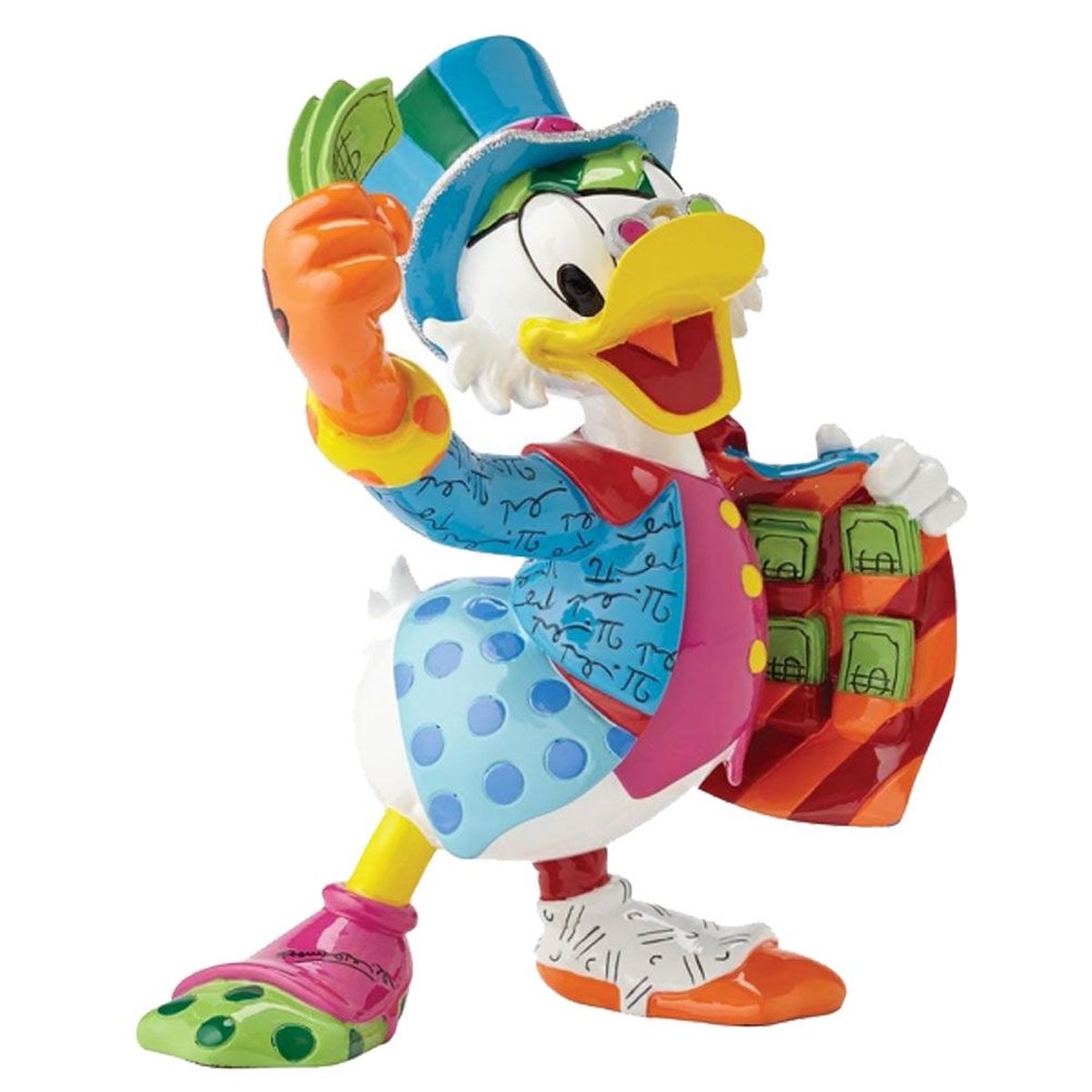 Figurine Oncle Picsou par Romero Britto