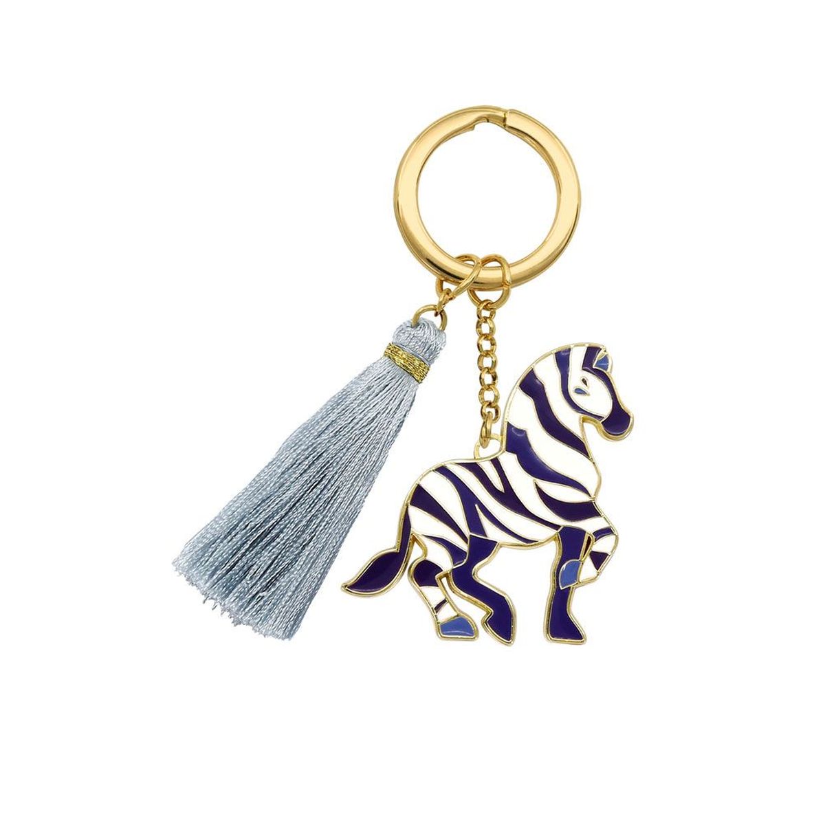 Porte clés Beyond Charms - Le Zèbre