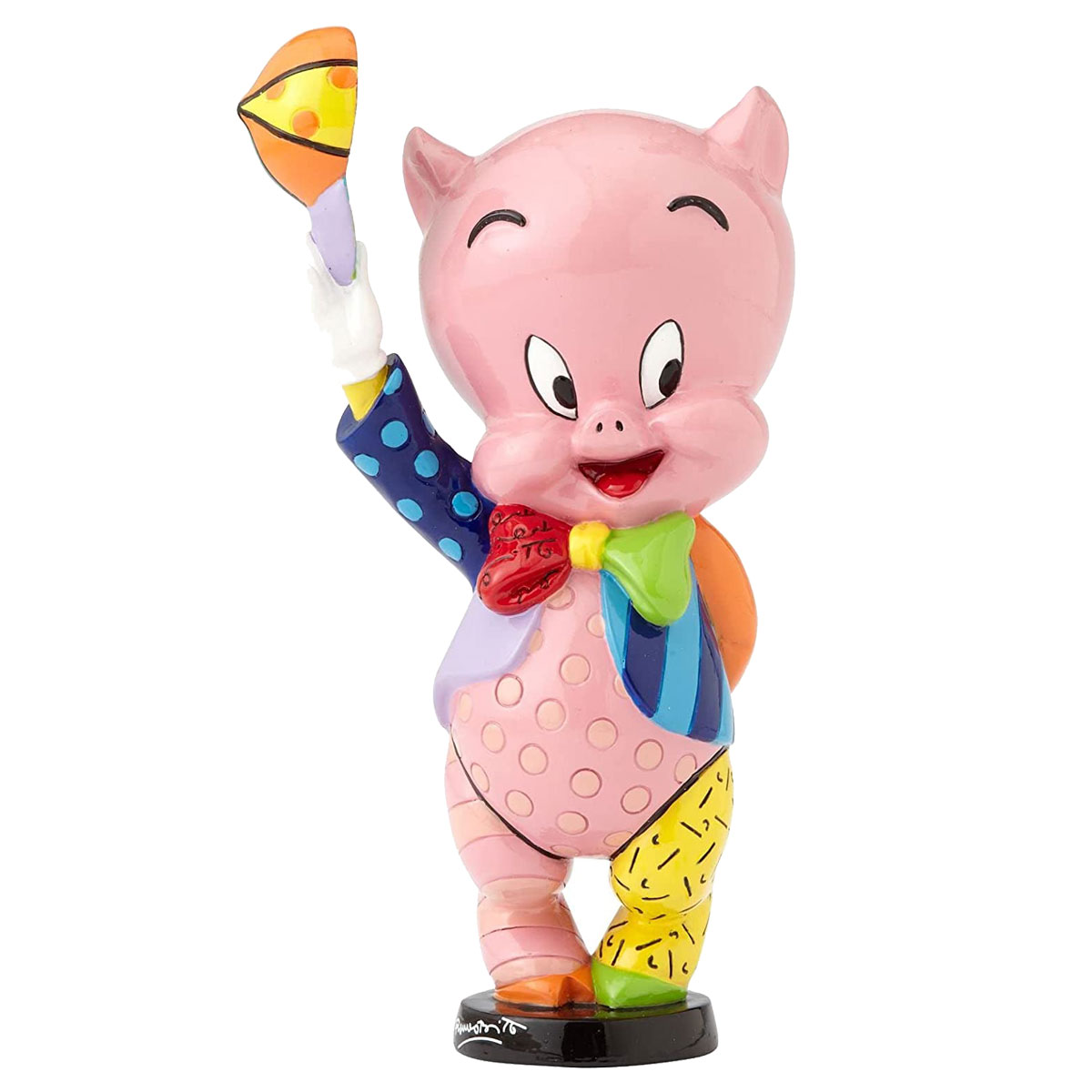 Figurine Porky Pig par Romero Britto