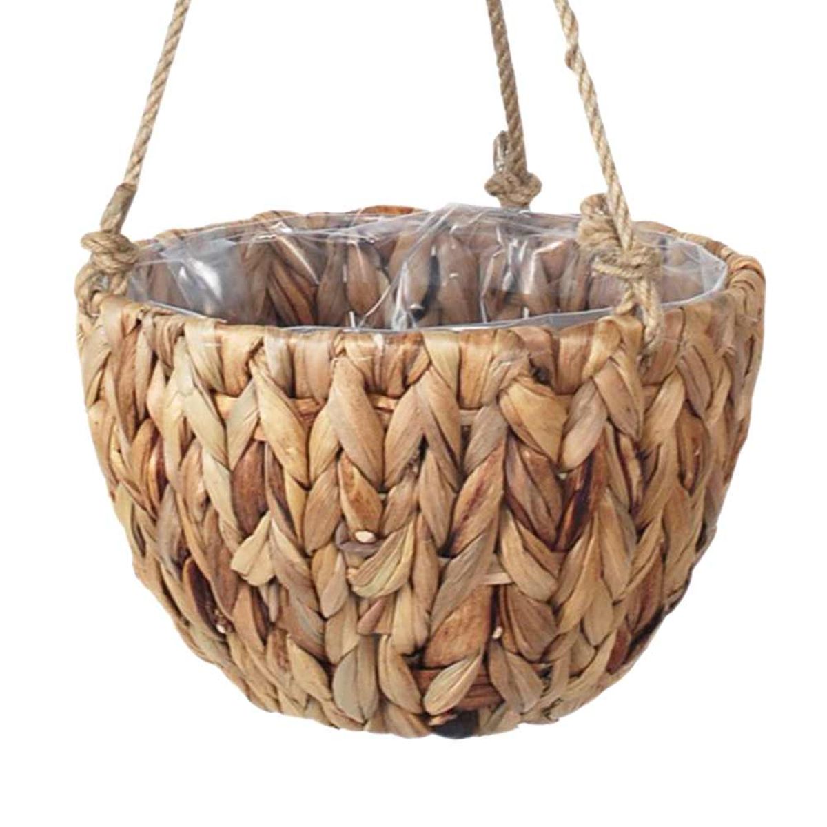 Cache Pot suspendu en Jacinthe d'eau 13 cm